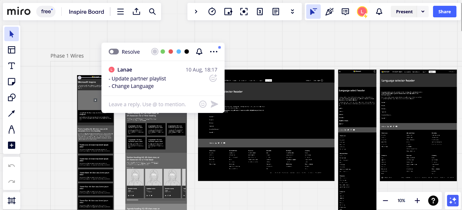 UX & Creative Direction for Microsoft Inspire | Lanaé | Creative ...